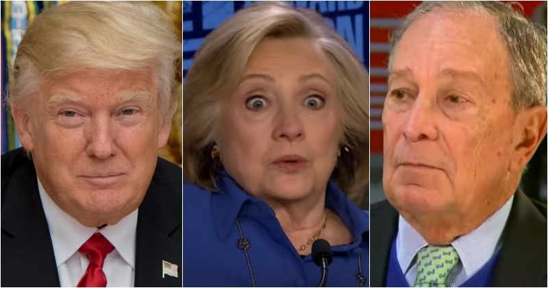 Hillary Reported As Bloomberg’s Veep, Americans Give Them Rude ...