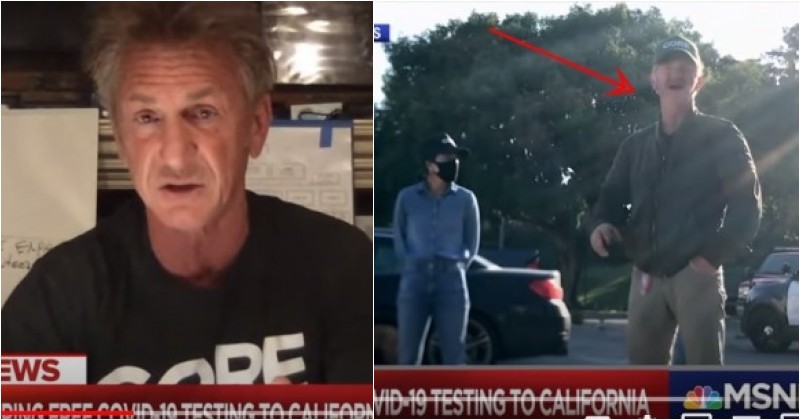 Sean Penn Shows Up To Save L.A. From ‘Trump & COVID-19,’ Residents ...