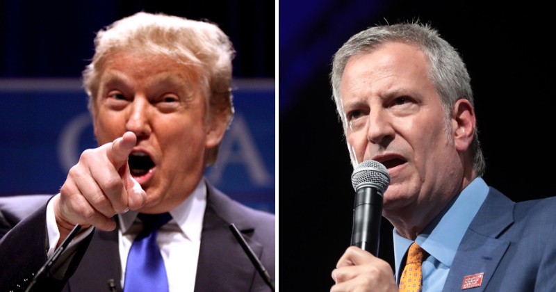 ‘Trump 2020’: Mayor Bill de Blasio Vows Swift Action Against NYPD ...